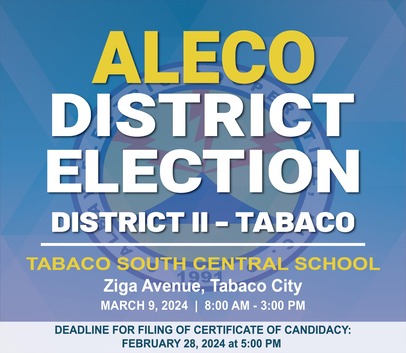 ALECO - Albay Electric Cooperative. Inc.,